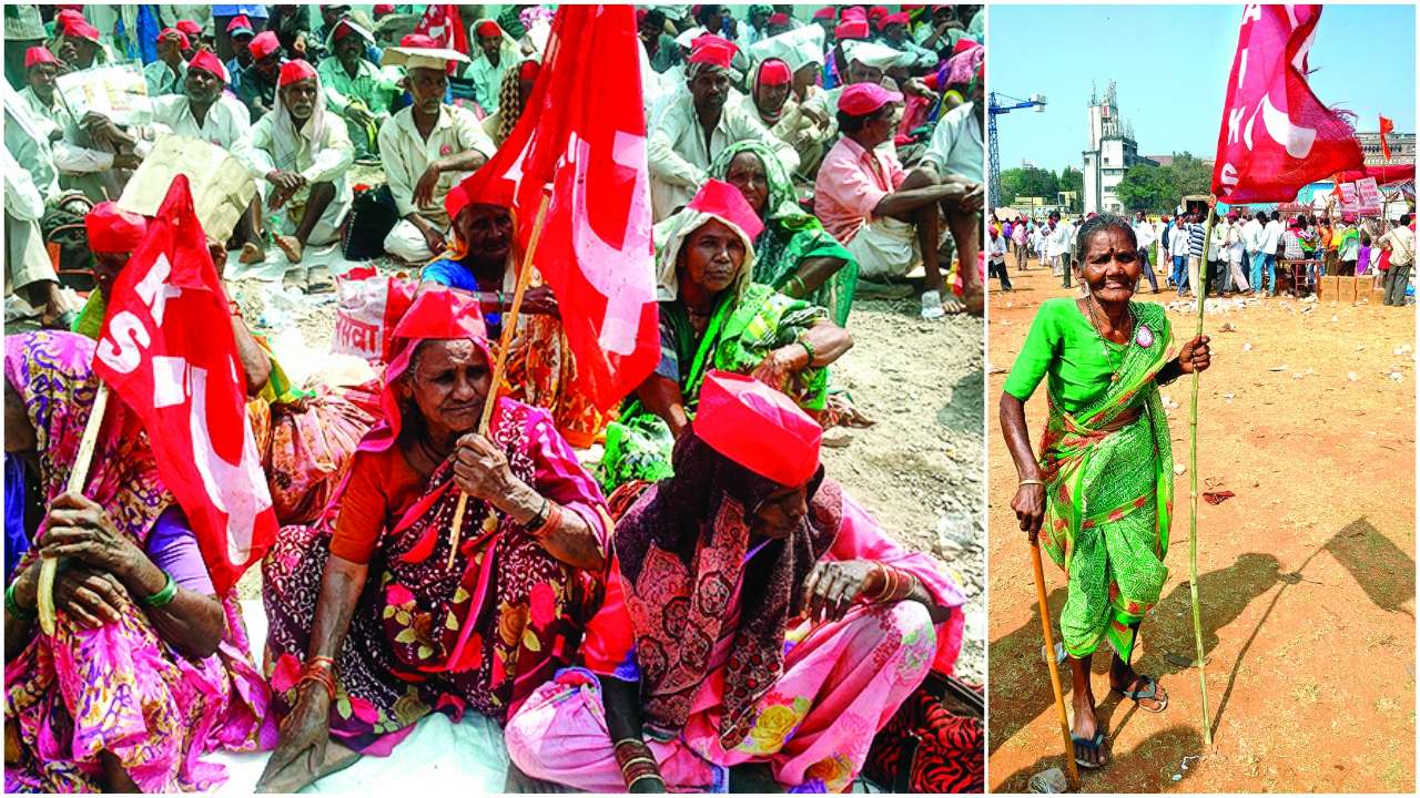 Kisan Long March: Women put domestic duties on back-burner to join march