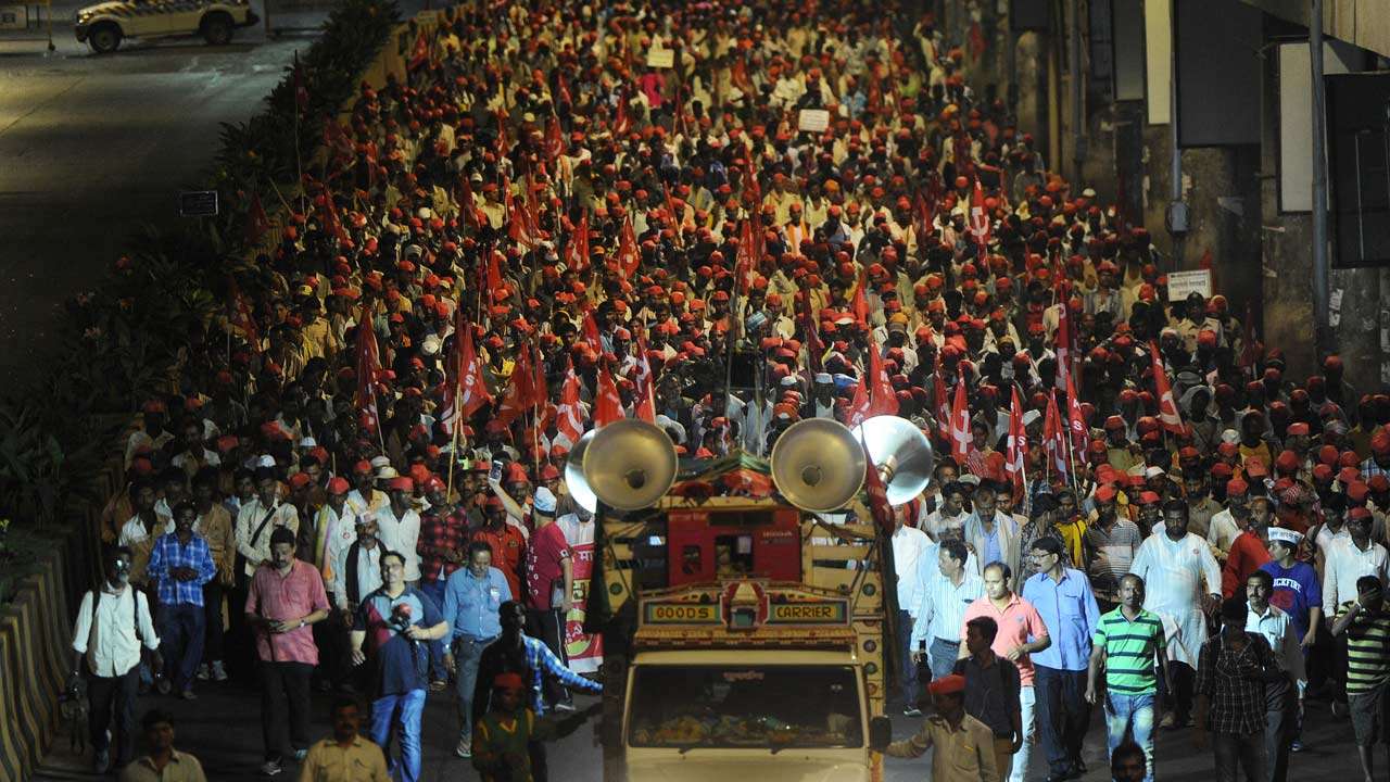 Kisan Long March: Farmers had to leave their kids giving board exams behind