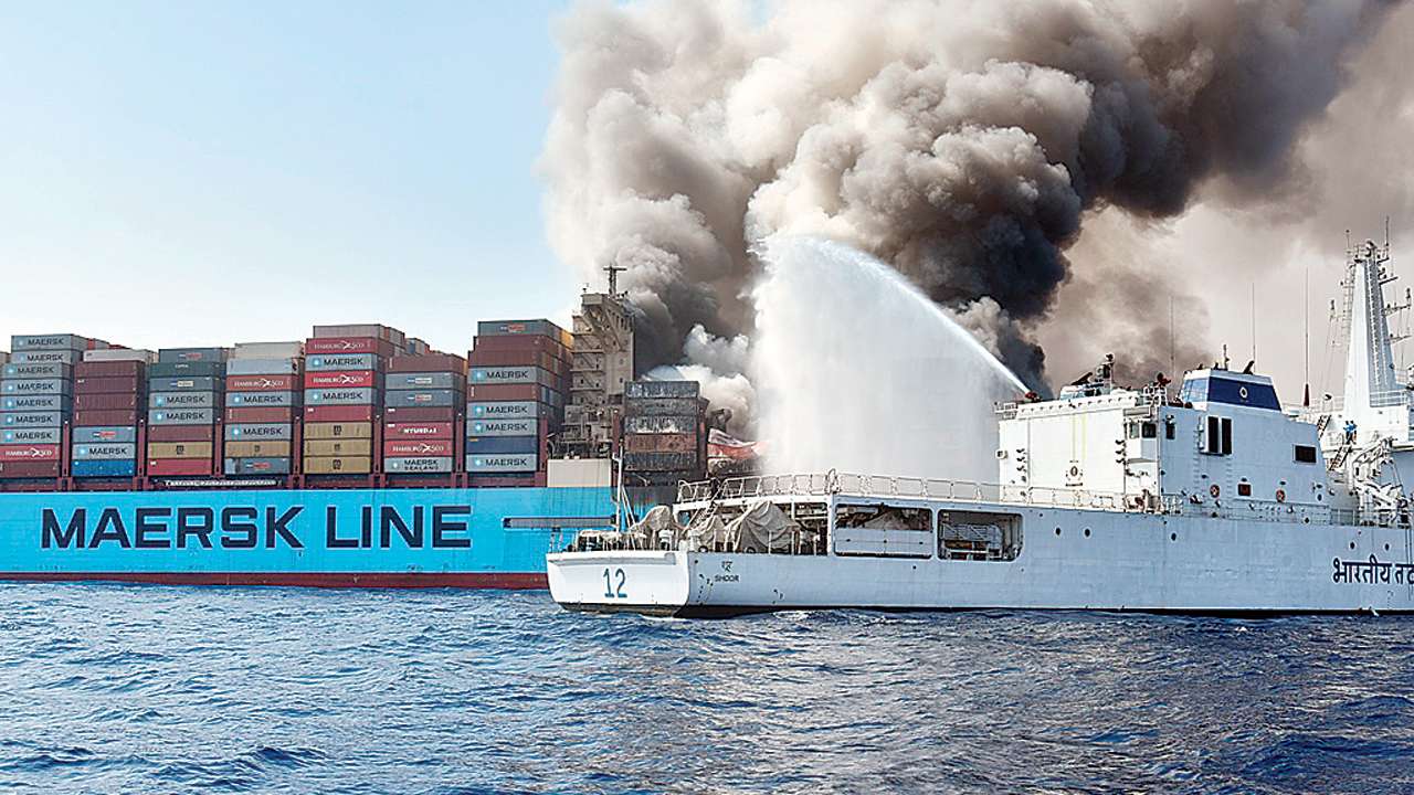 3 bodies found in Maersk Honam ship that caught fire last week