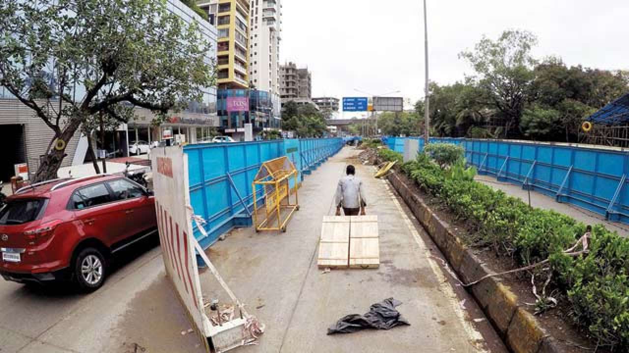 Eastern Express Highway, LBS Marg to be barricaded for Metro work