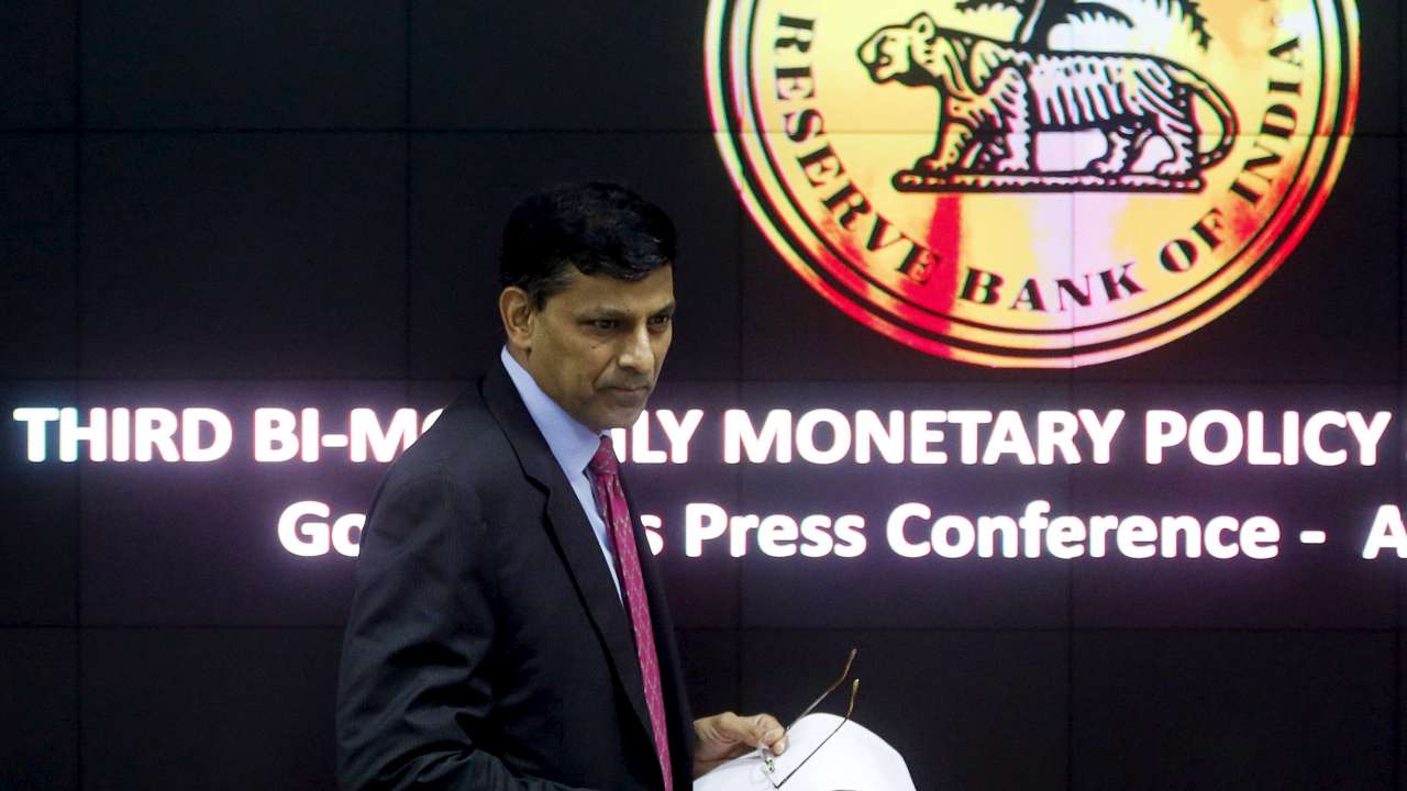 Raghuram Rajan at the third bi-monthly monetary policy announcement