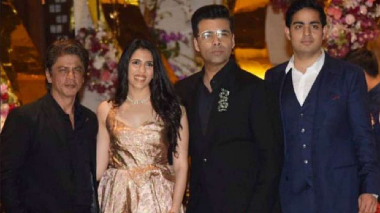 Shah Rukh Khan to Aishwarya Rai Bachchan: Bollywood stars attend Akash ...