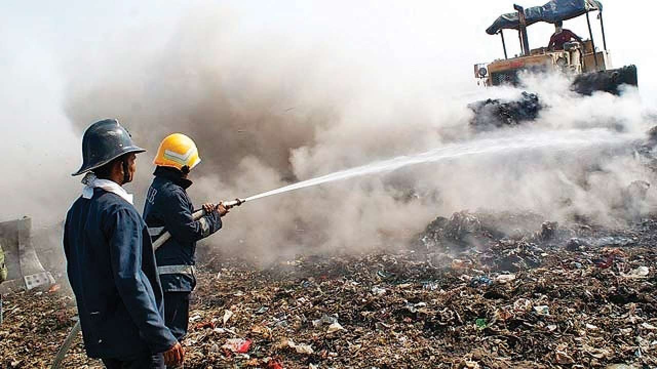 Mumbai Fire Brigade to put debris on Deonar dumping ground to douse fire