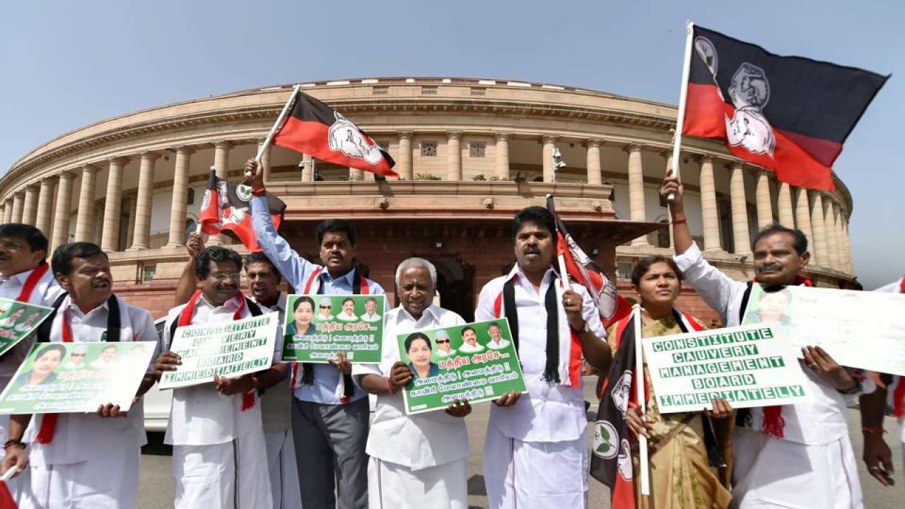 Cauvery issue: AIADMK to hold hunger strike on April 3, DMK to show ...