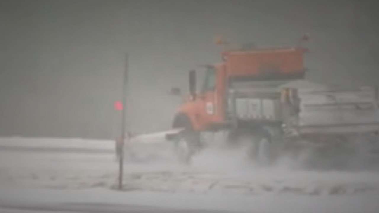 'Snow emergency' as powerful spring storm pounds parts of US