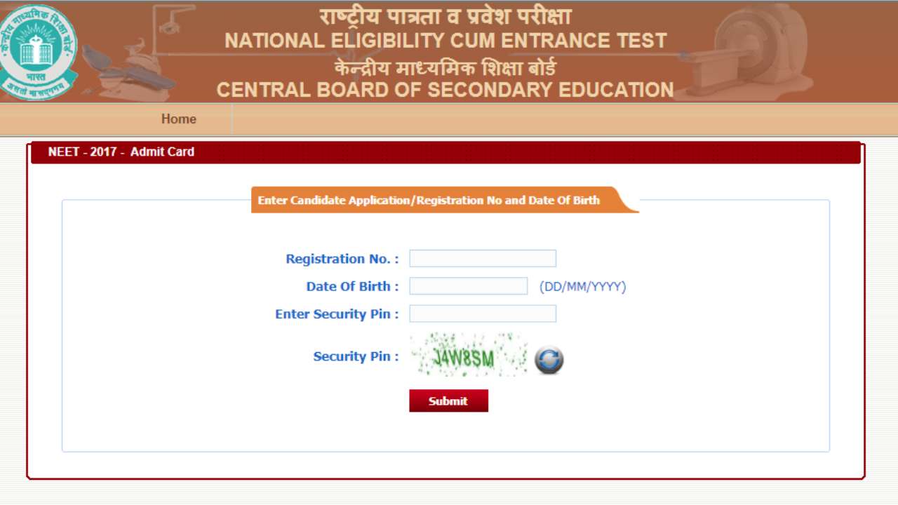 CBSE releases NEET 2018 admit card: Login to cbseneet.nic.in for your ...