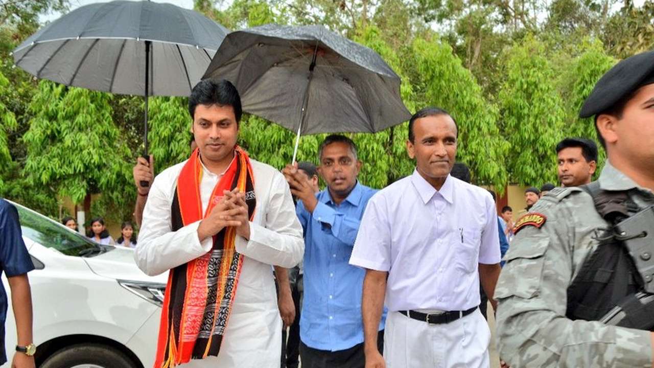 Tripura governor defends CM Biplab Deb's 'internet present during ...