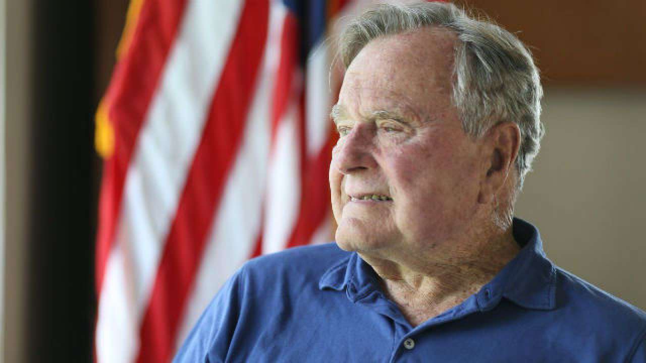 Former US President George H W Bush discharged from Houston hospital