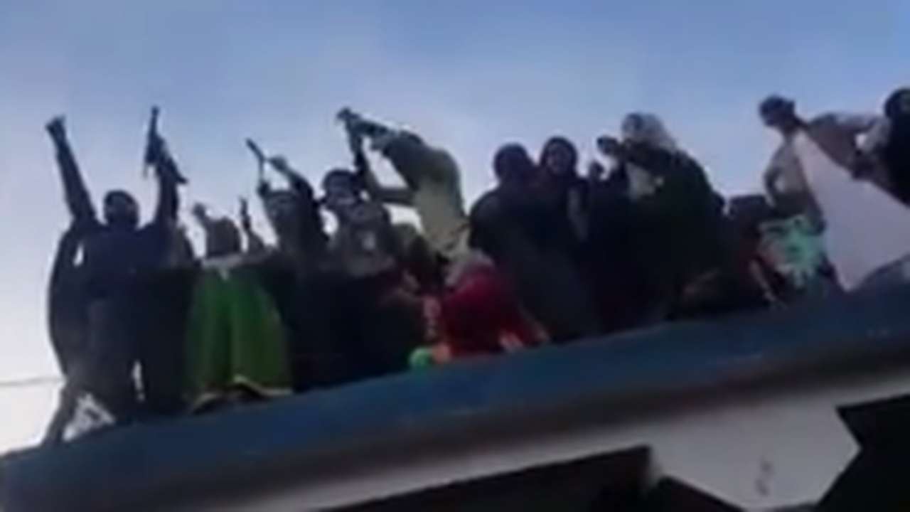 Watch: Slain Hizbul commander Saddam Padder's mother gives gun salute ...