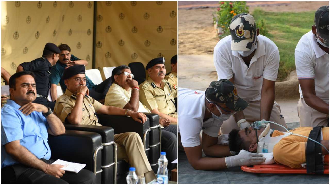 Disaster Relief Force displays its skills in Jaipur