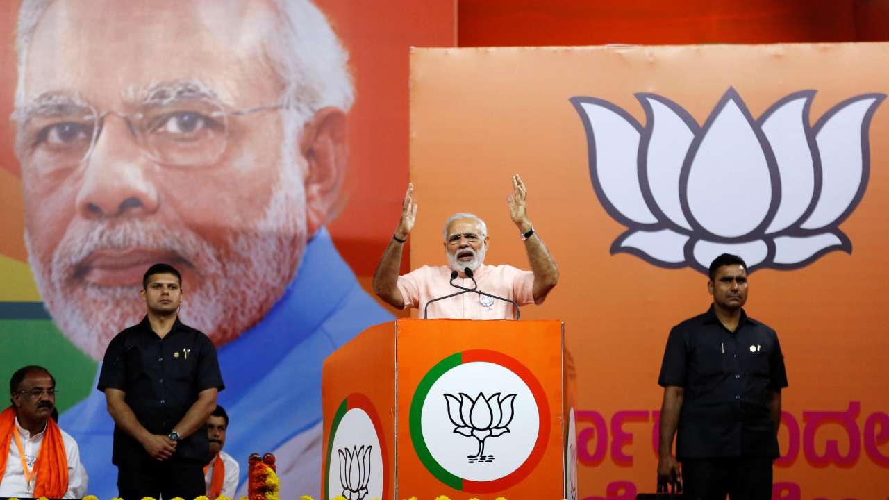 Congress trying to find excuses for impending defeat in Karnataka ...