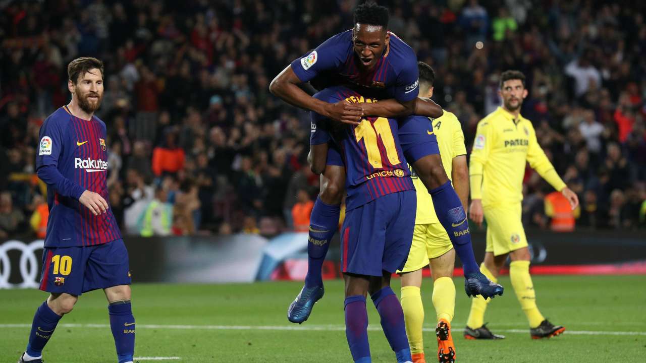 La Liga - Watch: Ousmane Dembele edges Barcelona closer to unbeaten ...