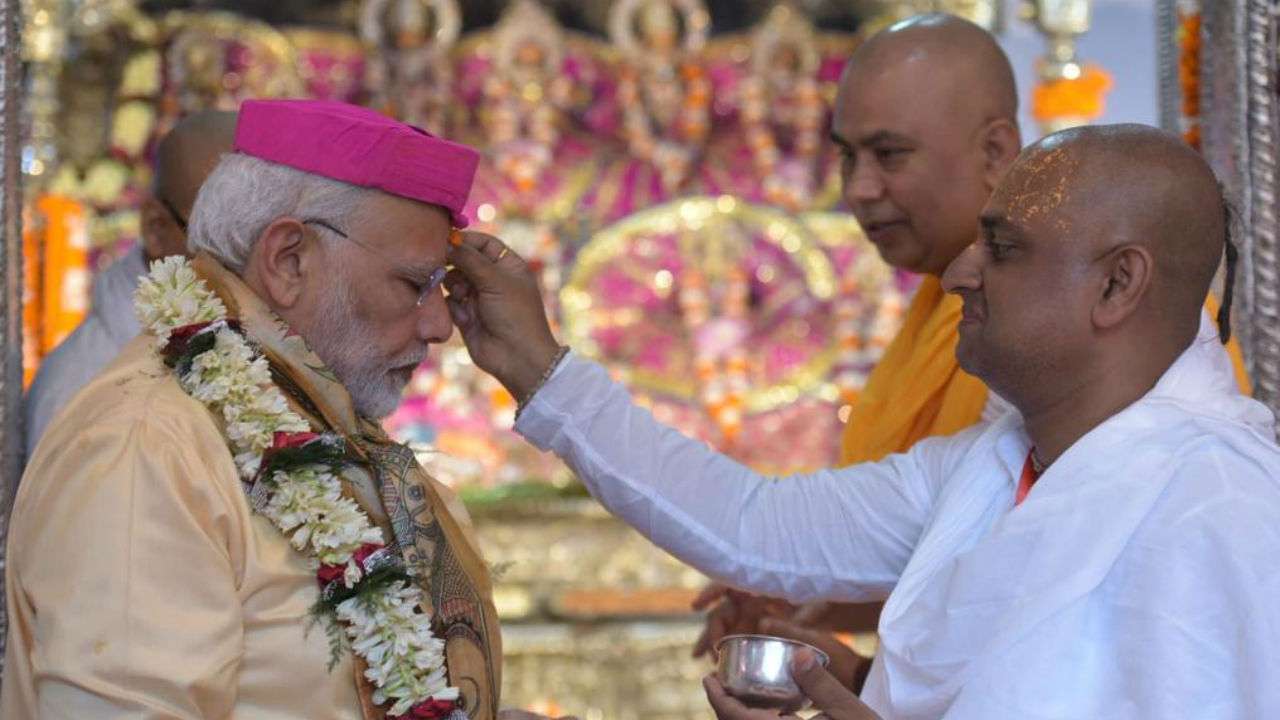 Modi in Nepal: PM performs special prayers at Janaki temple