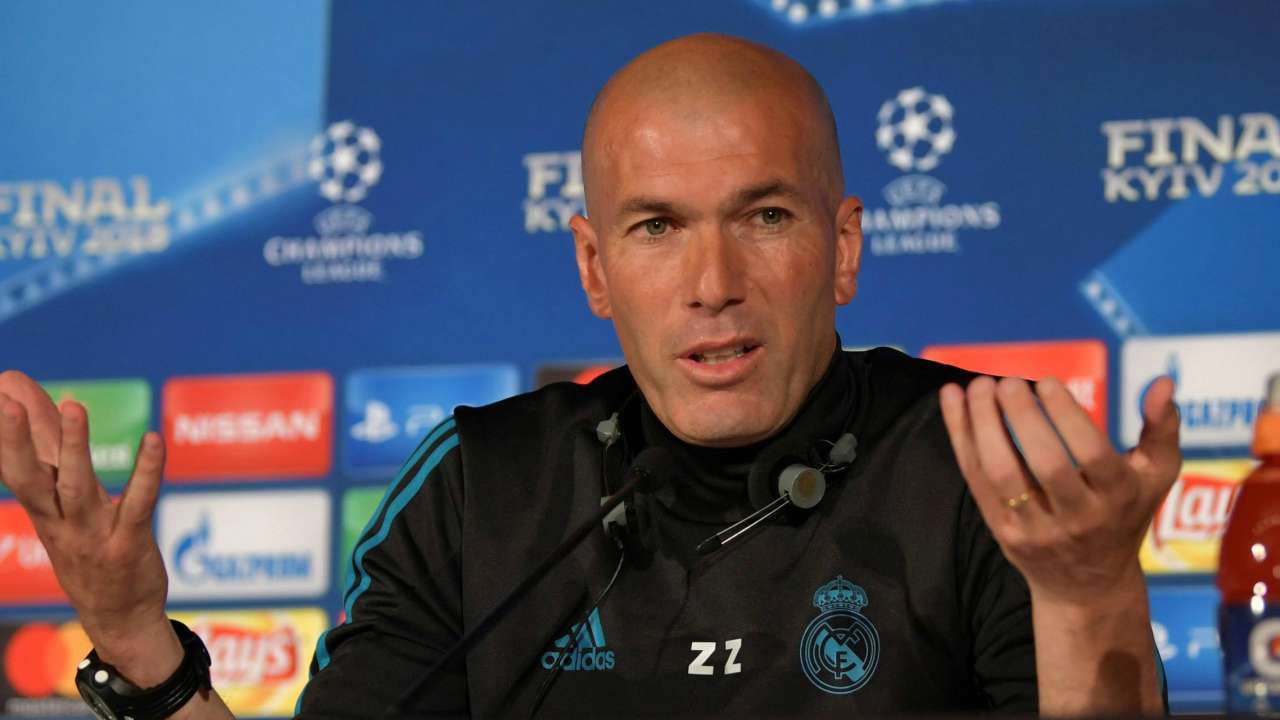 Champions League Final - Real Madrid v/s Liverpool: Zinedine Zidane ...