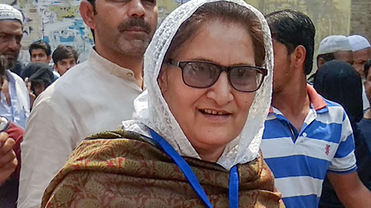 Meet Tabassum Hasan, UP's only Muslim lawmaker in Lok Sabha since 2014 ...