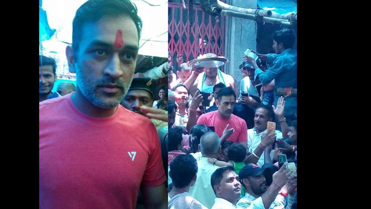 Watch: Devout MS Dhoni visits Durga temple, thanks goddess for CSK's ...