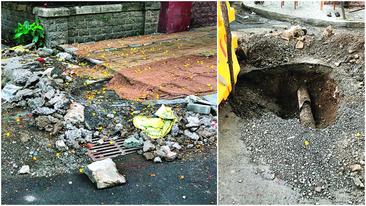 Residents of South Mumbai highlight sorry state of footpaths, traffic
