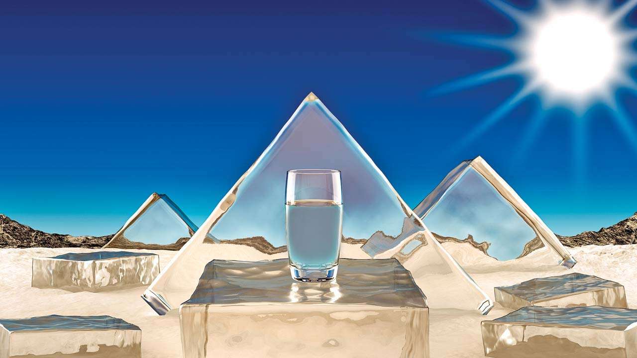 Would you like a sip of luxury water