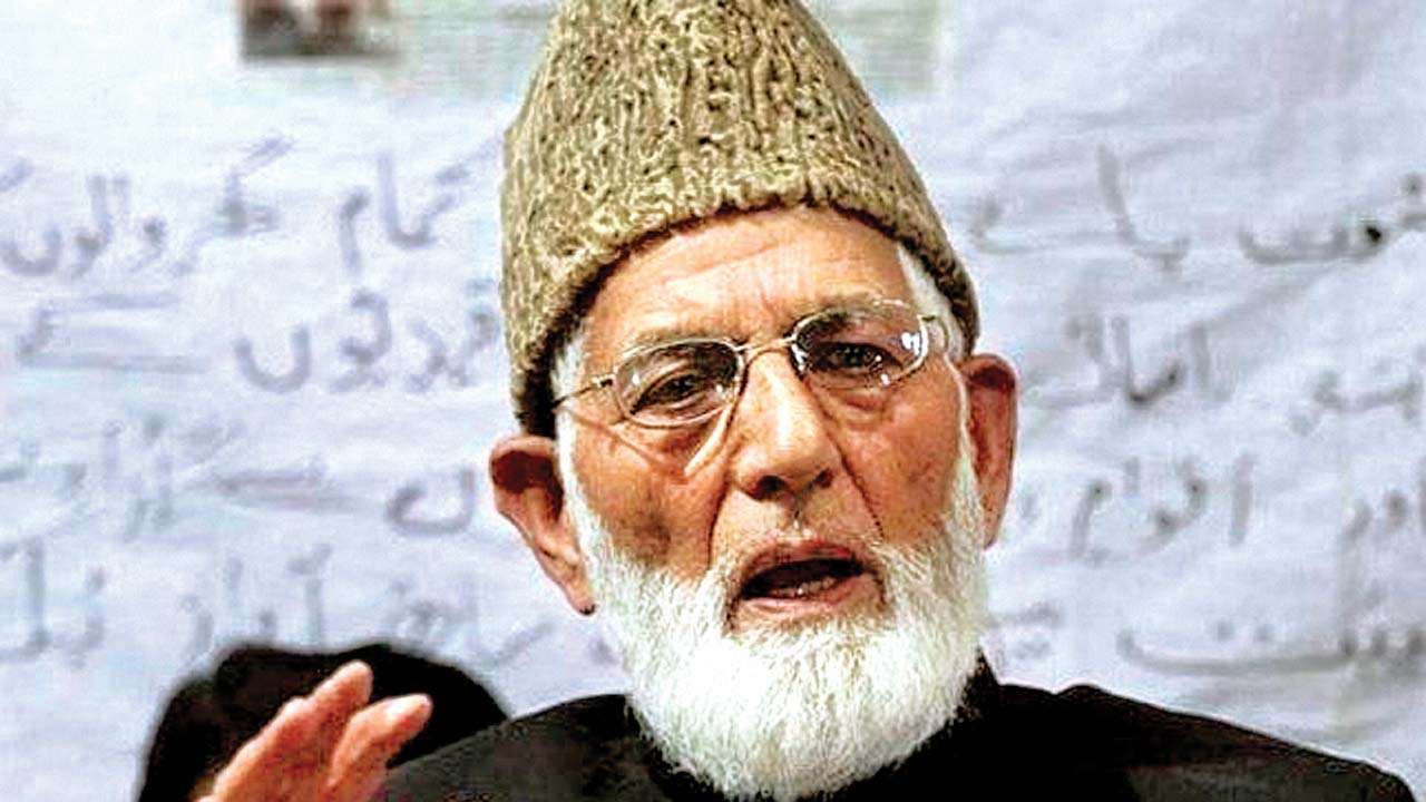 J&K revises Syed Ali Shah Geelani aide’s pension