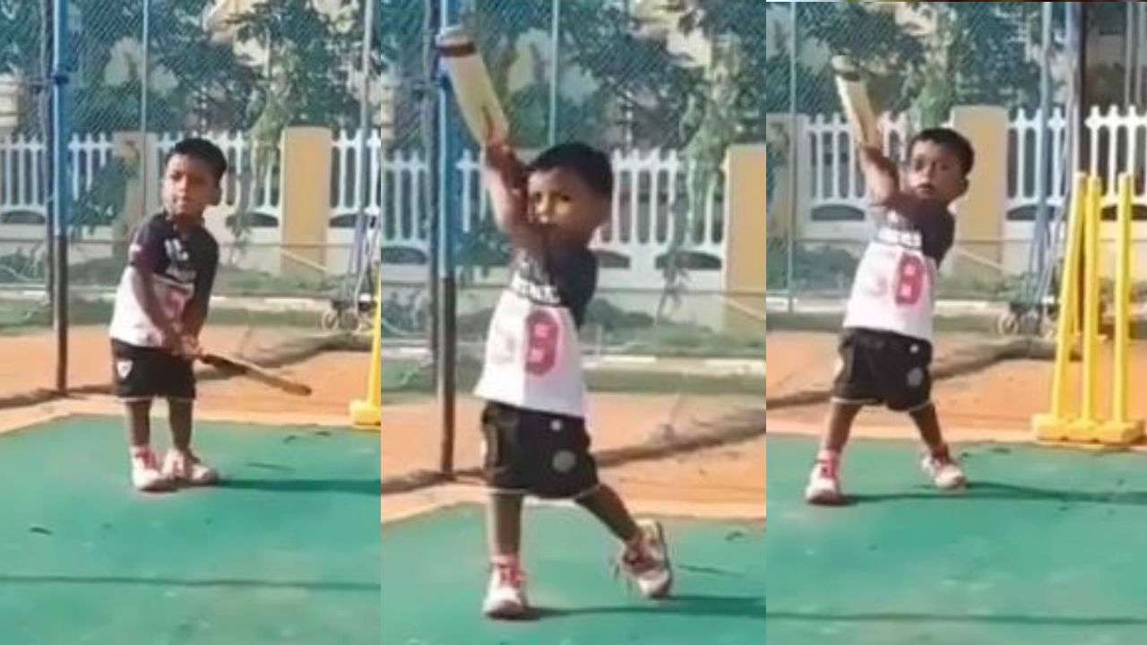 Watch: This 2-year old kid batting will remind you of Sourav Ganguly's ...