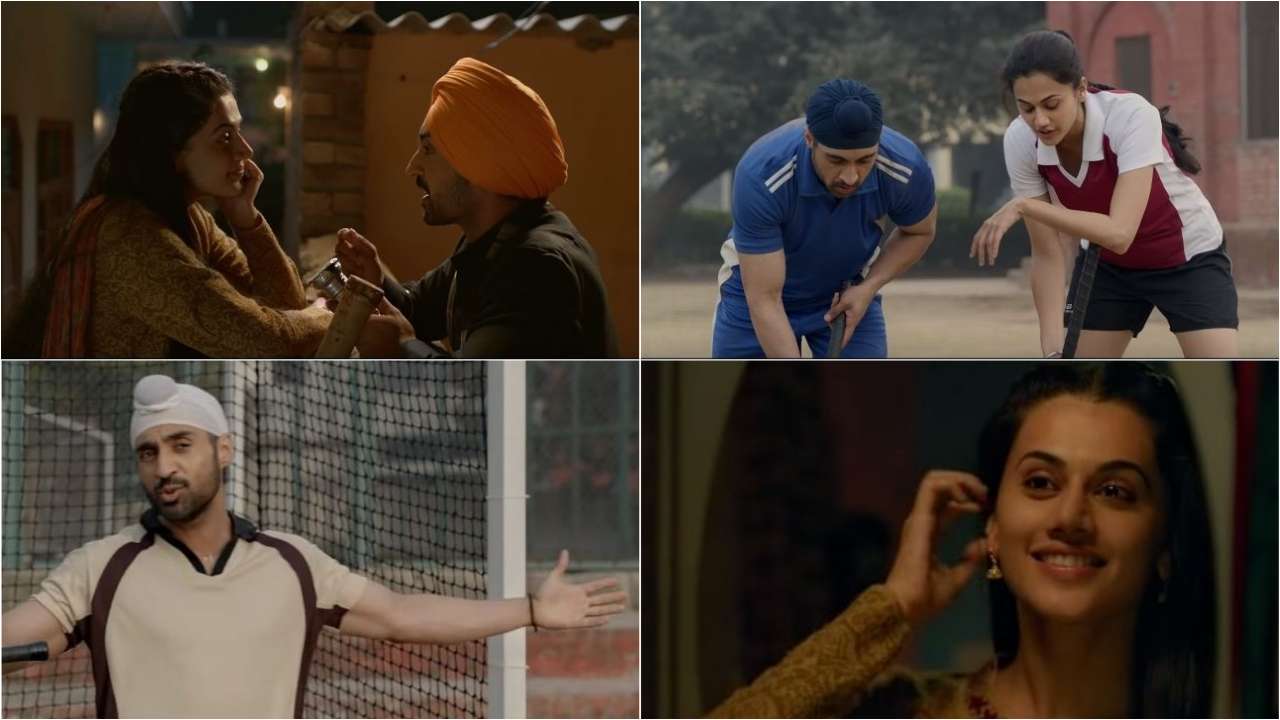 Ishq Di Baajiyaan: Diljit Dosanjh and Taapsee Pannu surrender to the game of love in Soorma's ...