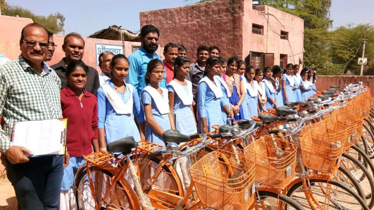 Rajasthan: From saffron to black bicycles, BJP takes U-turn