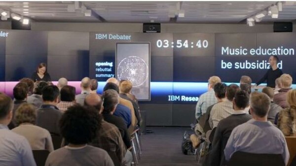 Watch: In a first, IBM-built Artificial Intelligence debates with humans