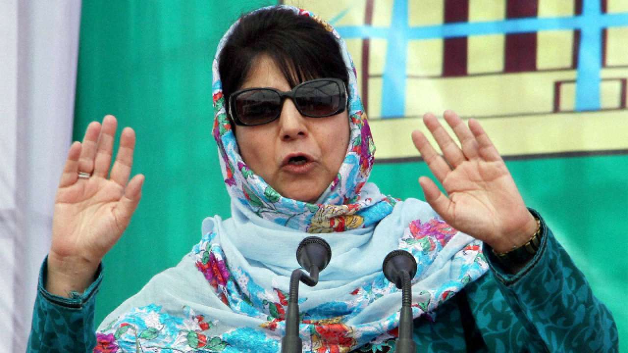 Mehbooba Mufti hits back at BJP, says worked according to 'Agenda of ...