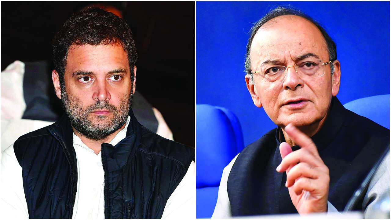 'Understand basics': Arun Jaitley on Rahul Gandhi attack