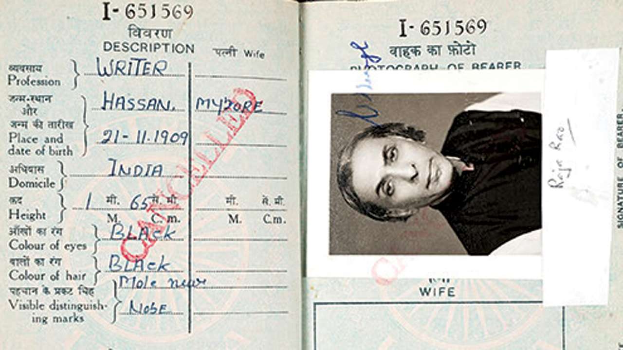 A writer ahead of his times: The unpublished Raja Rao