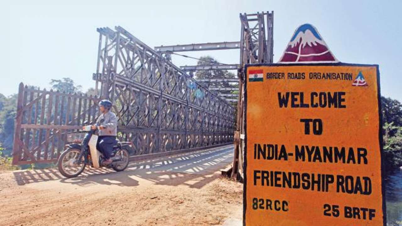 Unrest over shifting of India-Myanmar border pillar in Manipur's Moreh ...