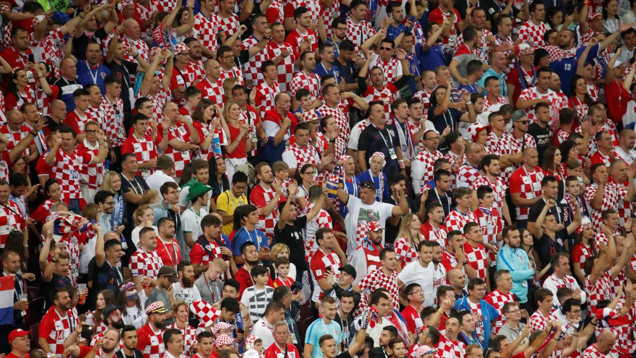 In Pics: Jubilant fans revel as Croatia break England’s heart in FIFA ...