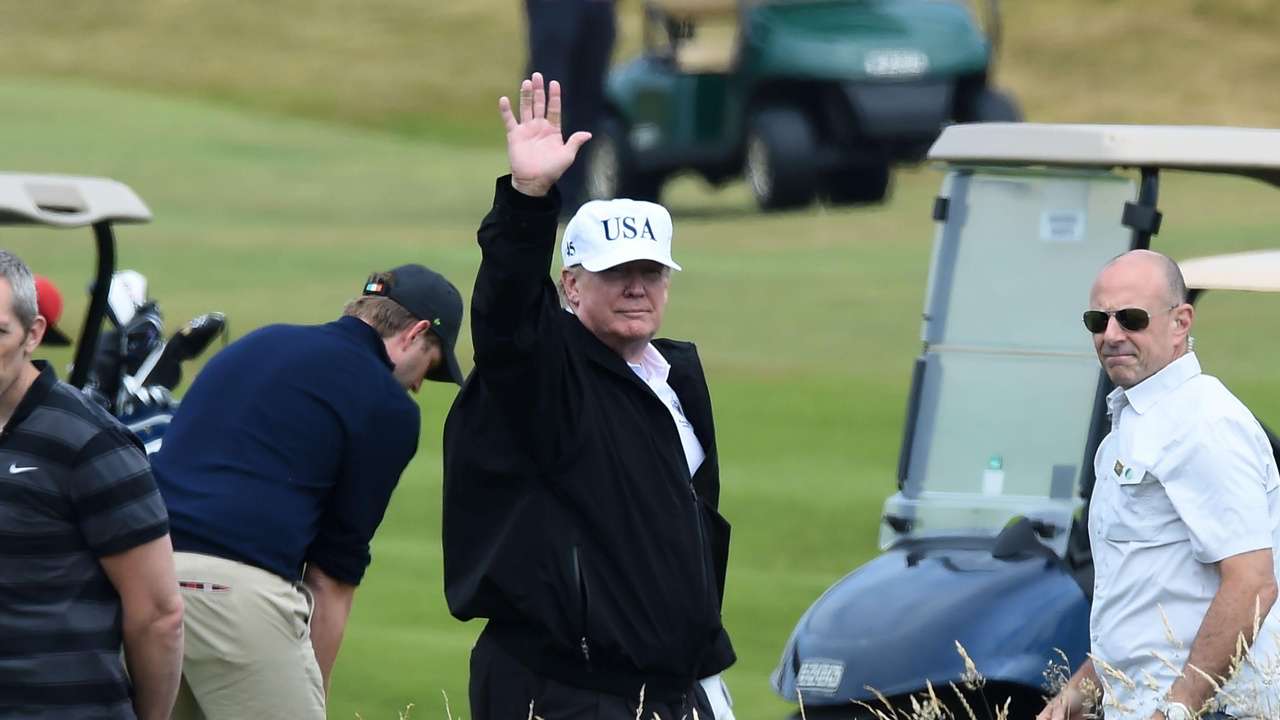 Eyes on the ball? Ahead of crucial Putin meet, Trump itching to play ...