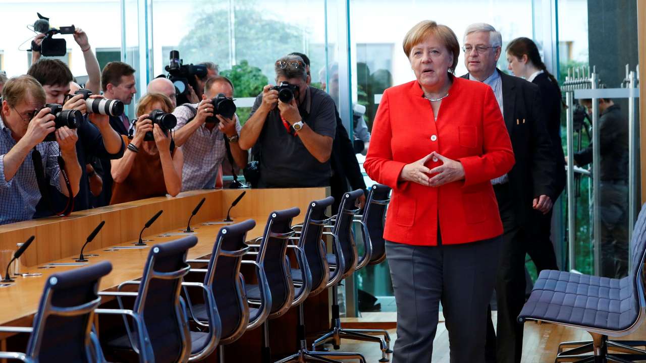 Ready to work on Germany's 'under pressure' with US: Angela Merkel