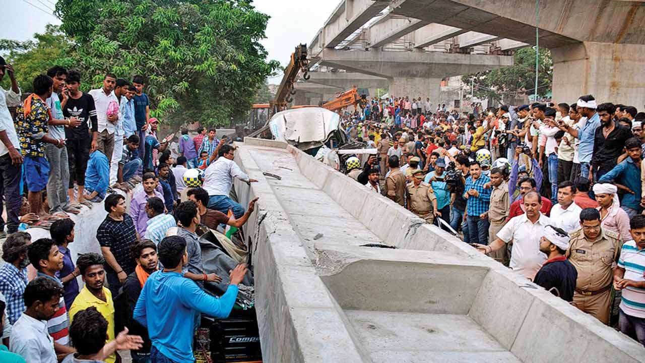 Varanasi flyover collapse: 7 engineers, contractor arrested after ...