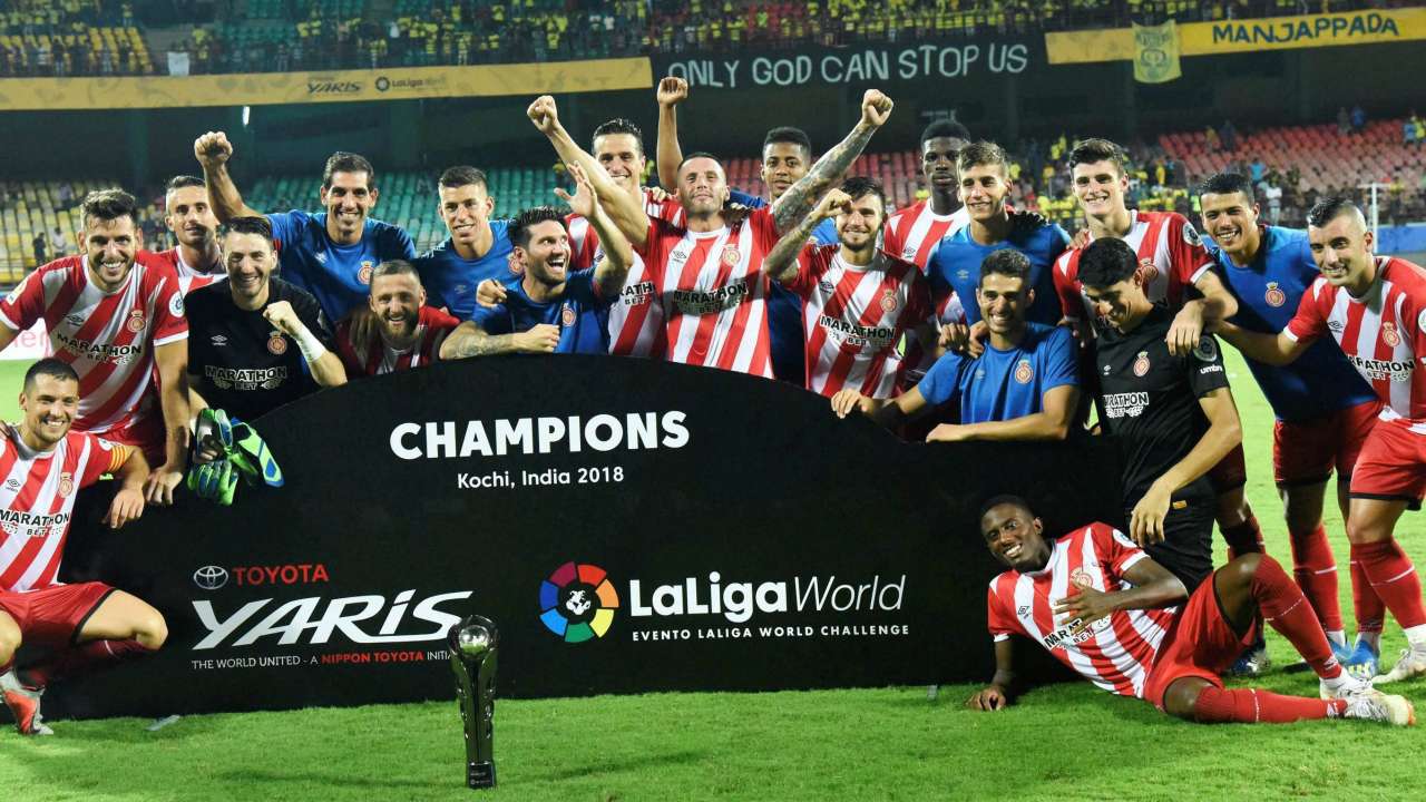 Girona FC thrash Kerala Blasters 5-0, win inaugural LaLiga World meet