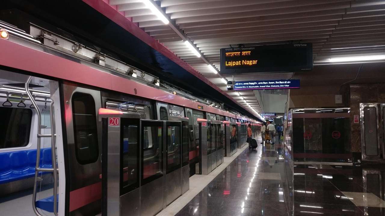 Delhi Metro to open Pink Line's South Campus-Lajpat Nagar section on ...