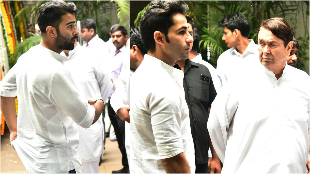 In Pics: Aishwarya-Abhishek Bachchan, Rishi Kapoor and others at Shweta ...