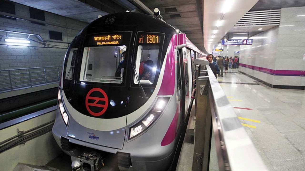 Delhi Metro Pink line from South campus to Lajpat Nagar inaugurated ...