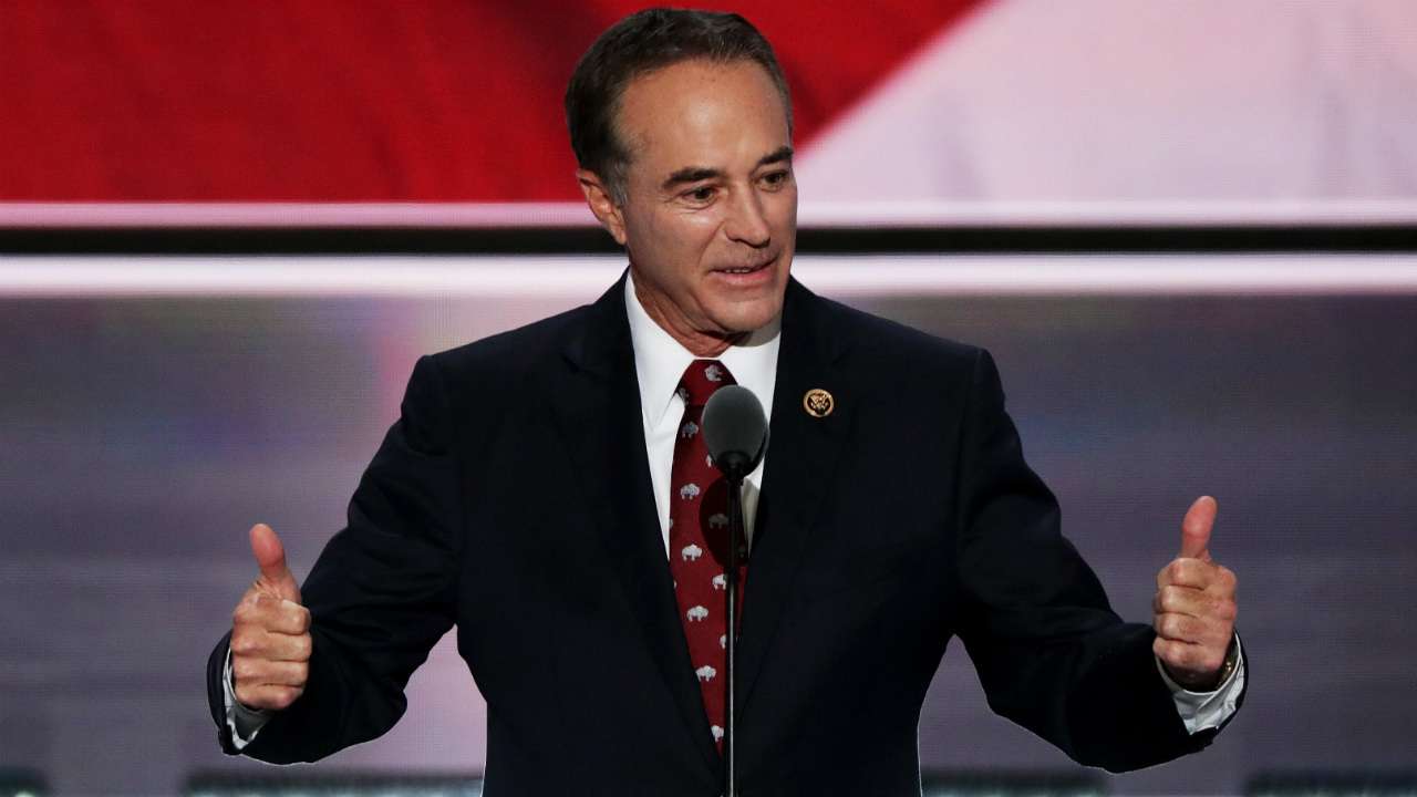 New York Republican congressman Christopher Collins, son charged with ...