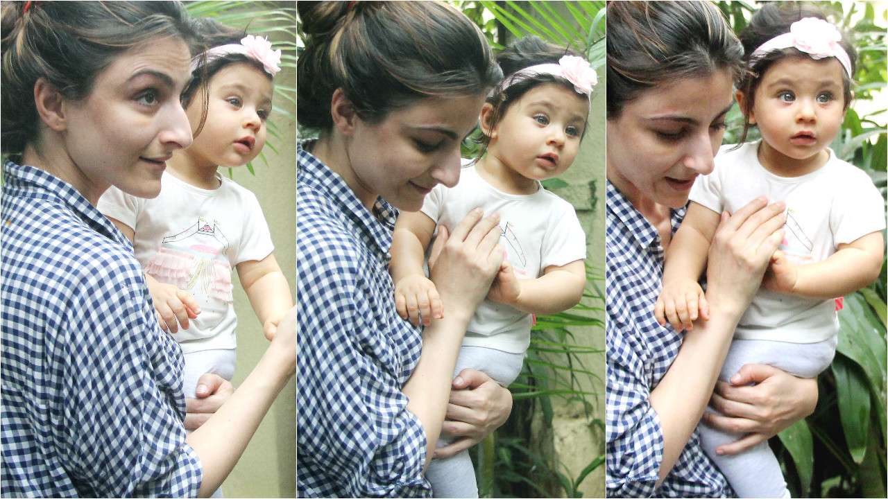In Pics: Kareena's little munchkin Taimur catches up with cousin Inaaya ...