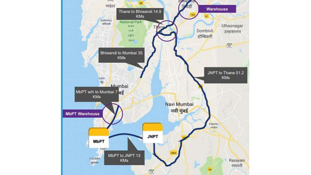 Bids for cargo transport from JNPT to south Mumbai via waterways scrapped