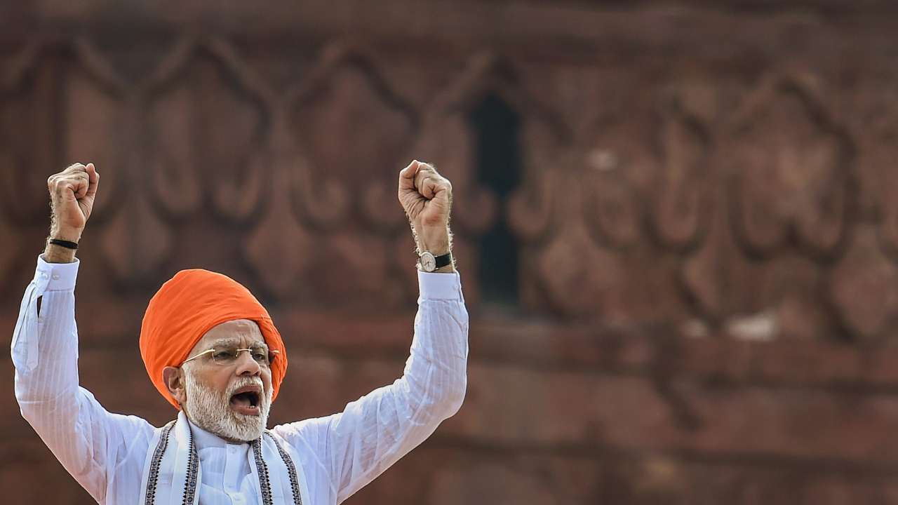 72nd Independence Day: PM Modi delivers fifth speech from Red Fort ...