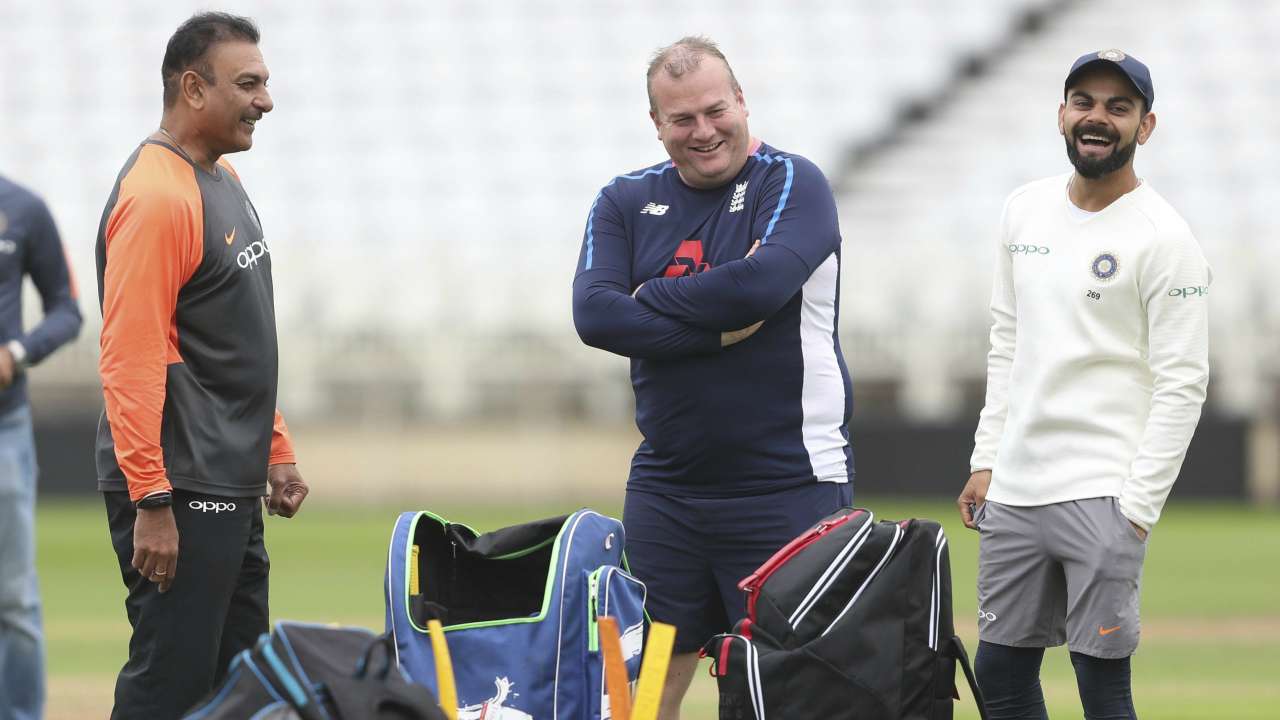Kohli, Shastri & Co are all smiles in relaxed training session ahead of ...