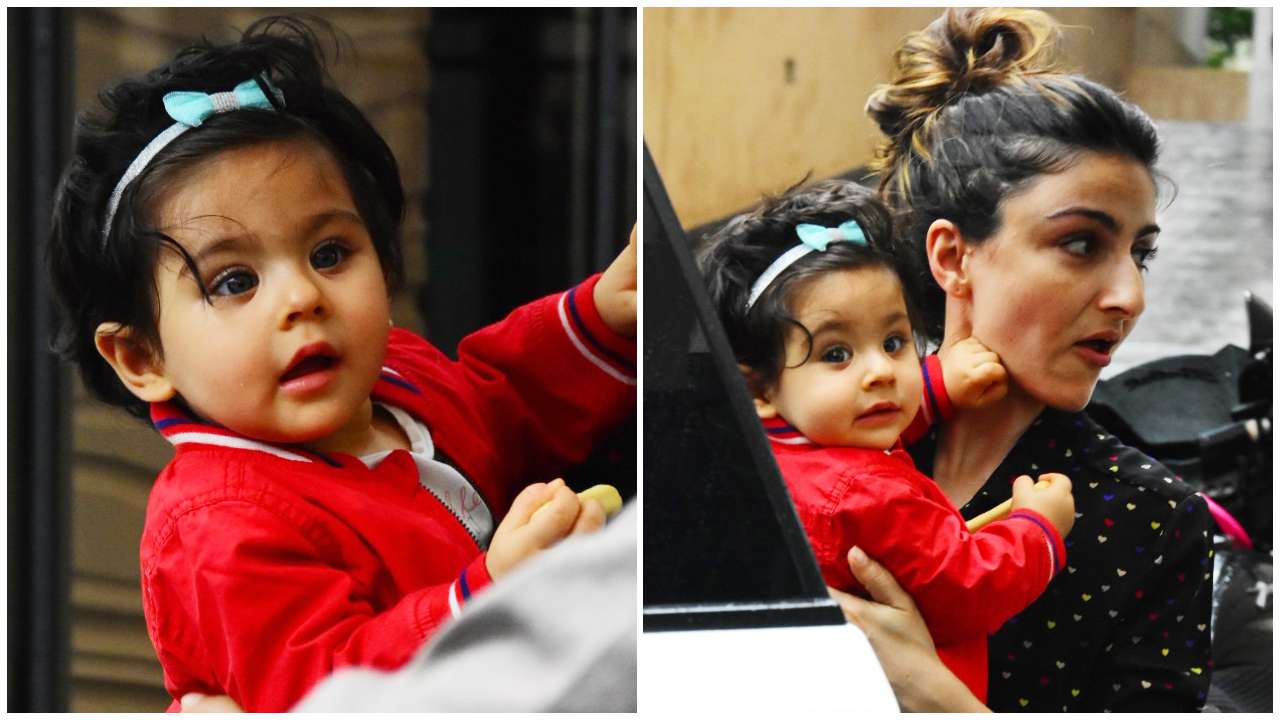 In Pics: Inaaya Naumi Kemmu's fascination with colourful umbrellas is ...