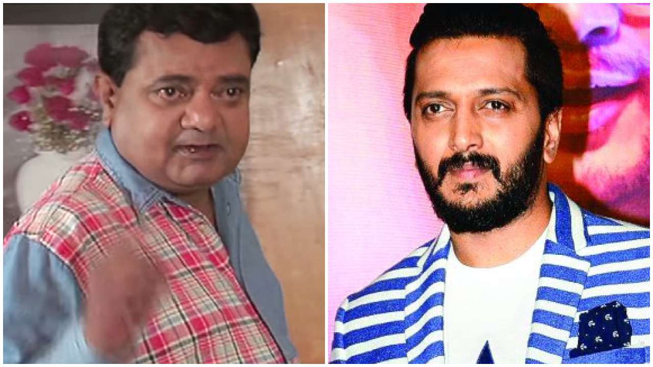 Riteish Deshmukh mourns Marathi actor Vijay Chavan's death