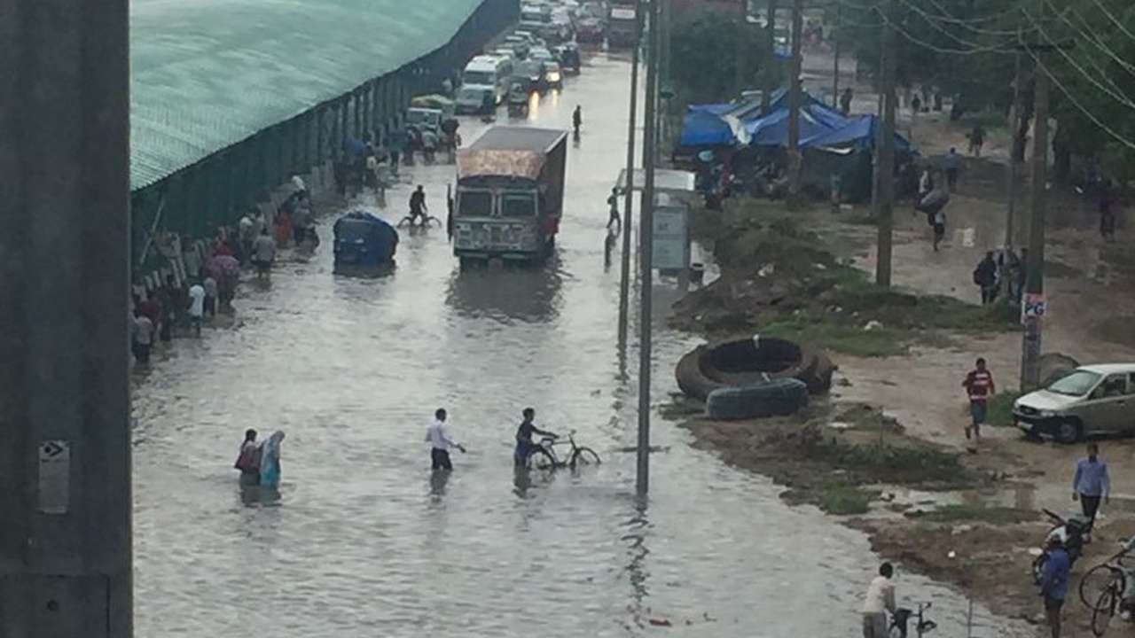 Delhi-NCR Rains: Gurugram submerged after heavy downpour - see pics and video