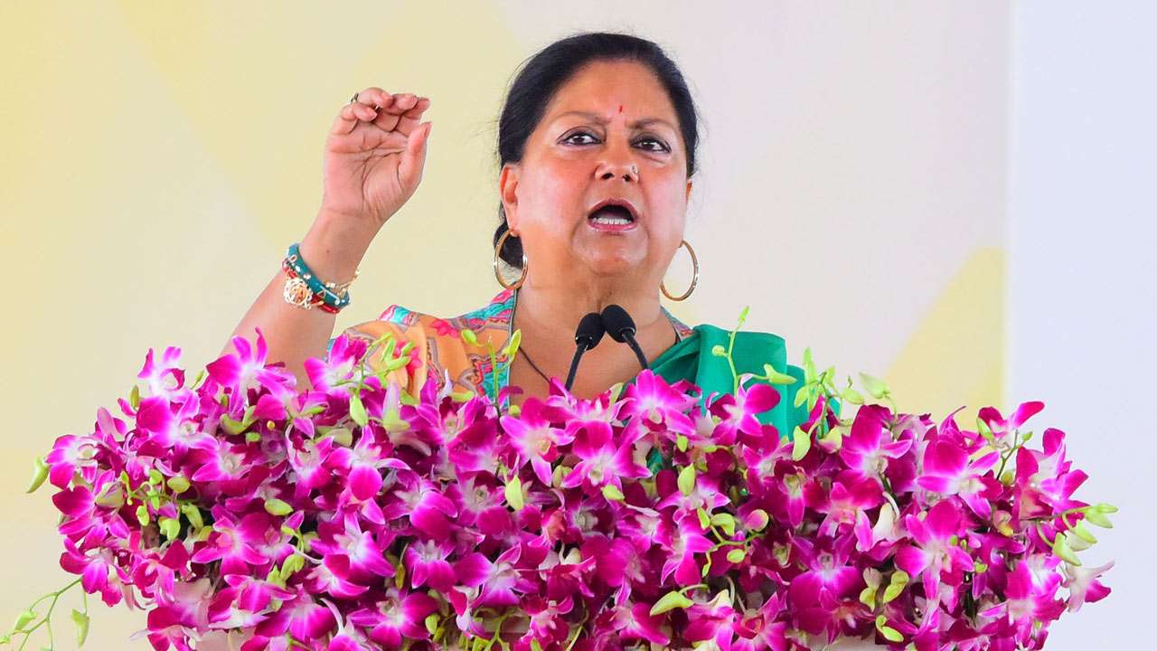 Chief minister Vasundhara Raje remembers her ‘old school’ days...