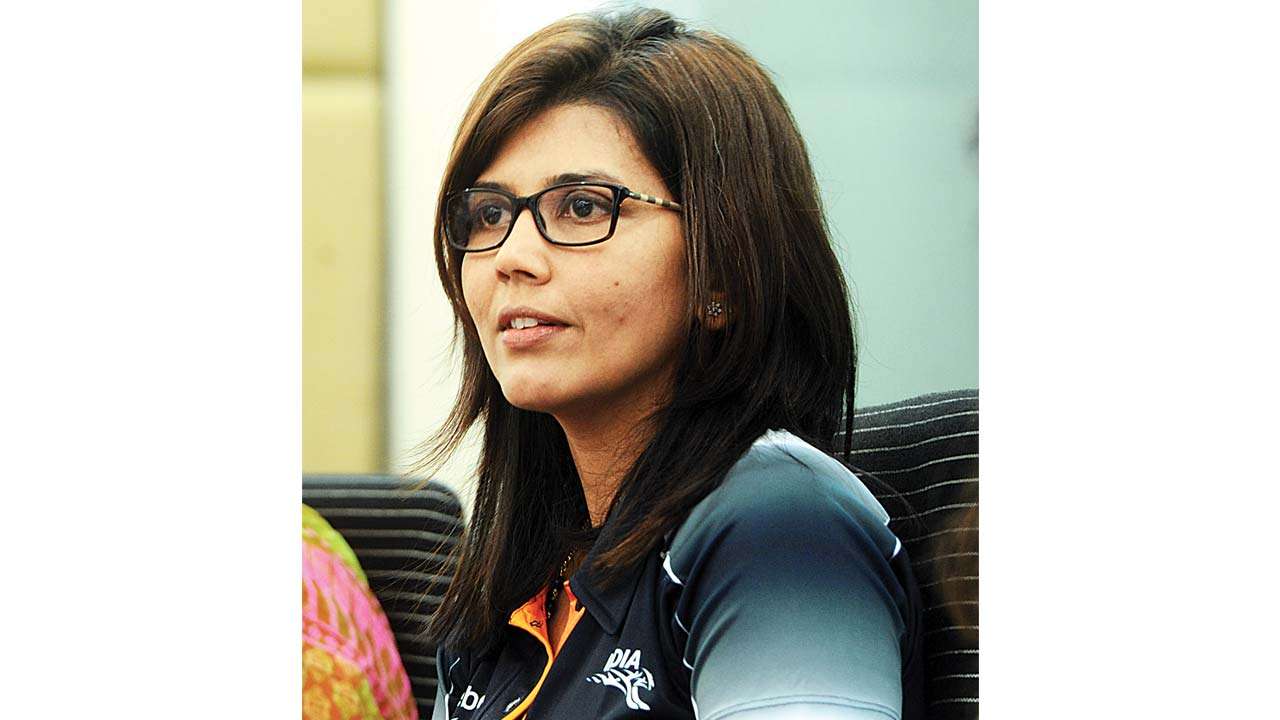 Fantastic performance today, says Suma Shirur, coach of the rifle team ...