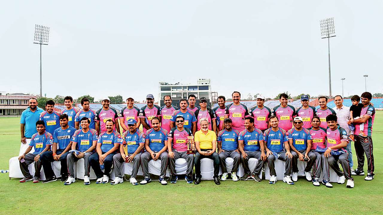 Rajasthan: RAS shine in a friendly match with IAS Association